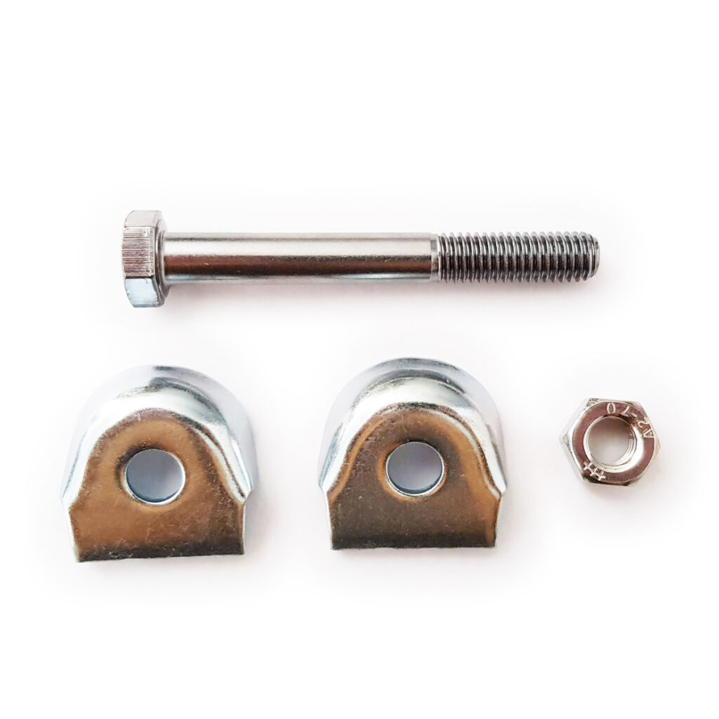 Saddle clamps with bolt and nut – STRIDA