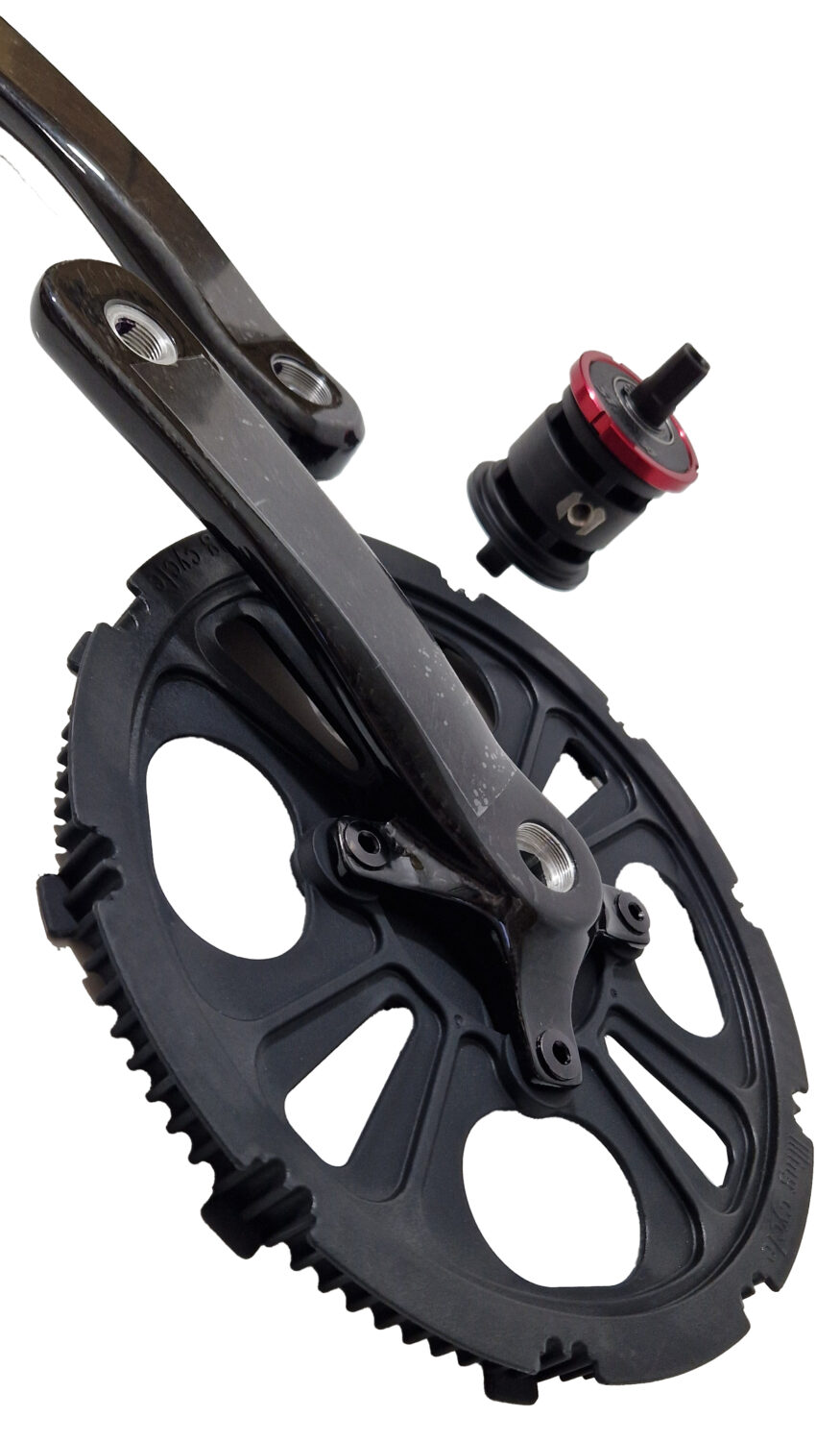 Carbon STRIDA Crank Set + BB + Chainwheel - STRIDA Folding Bikes